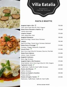 villa eatalia menu (2) | VIETHICH「ベティック」